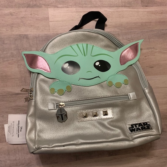 Star Wars | Bags | Star Wars Grogu Mandalorian Small Backpack | Poshmark